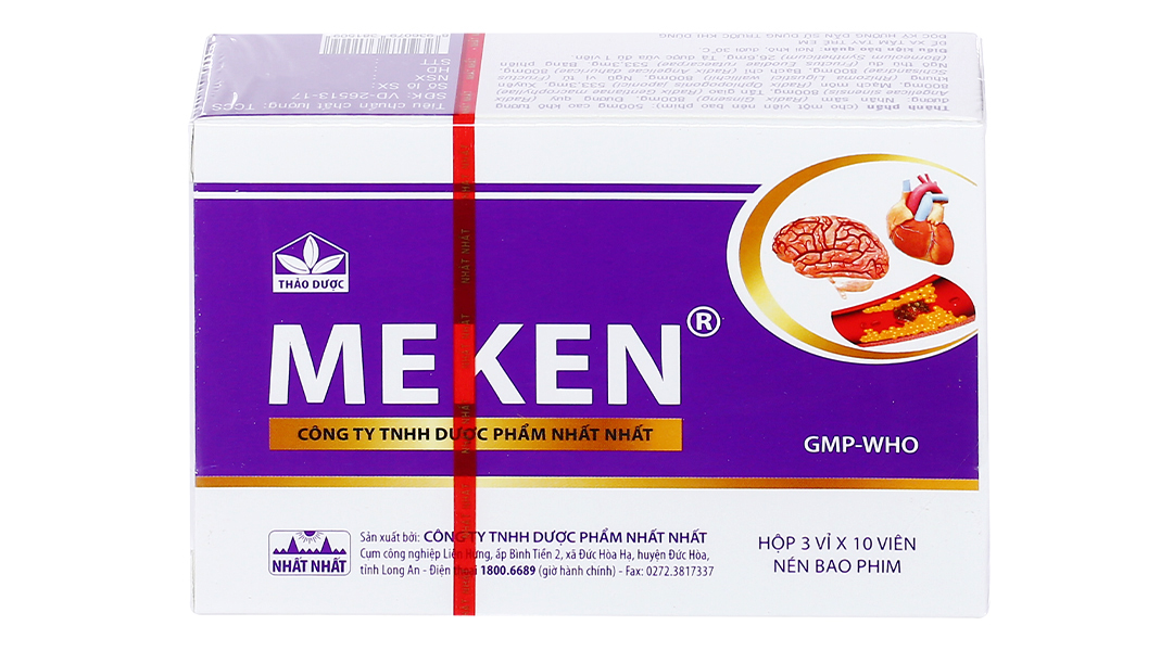 Meken Nhất Nhất hộp 30 viên-Nhà thuốc An Khang