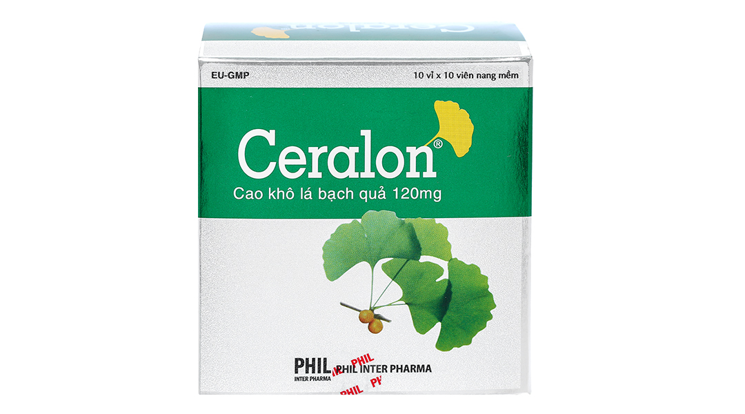 Thuốc tuần hoàn não Ceralon 120mg - Nhà thuốc An Khang