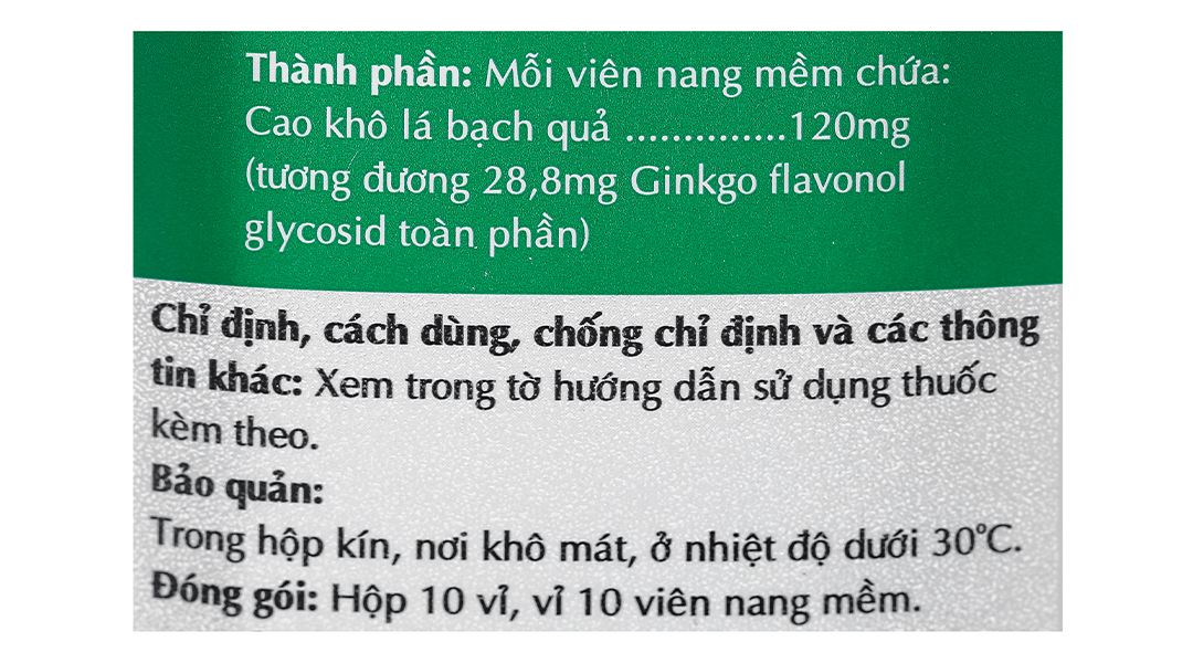Thuốc tuần hoàn não Ceralon 120mg - Nhà thuốc An Khang