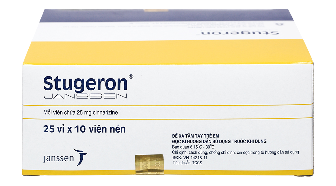 Thuốc Stugeron 25mg hộp 250 viên-Nhà thuốc An Khang