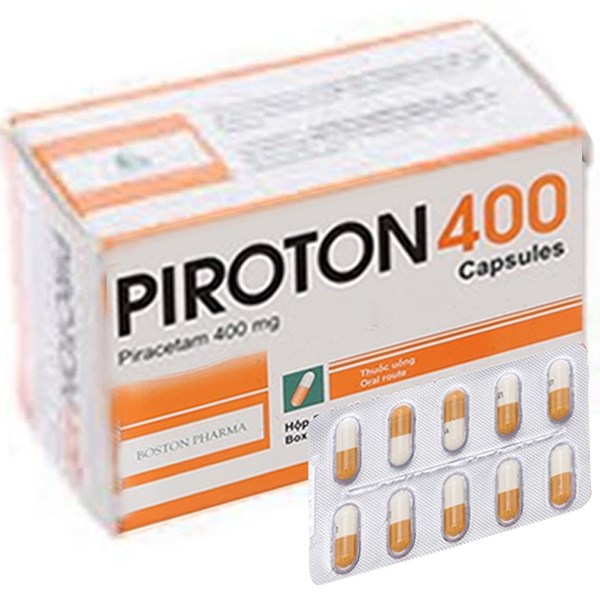 Piroton 400mg thuốc thần kinh trị chóng mặt, giảm trí nhớ người già ...