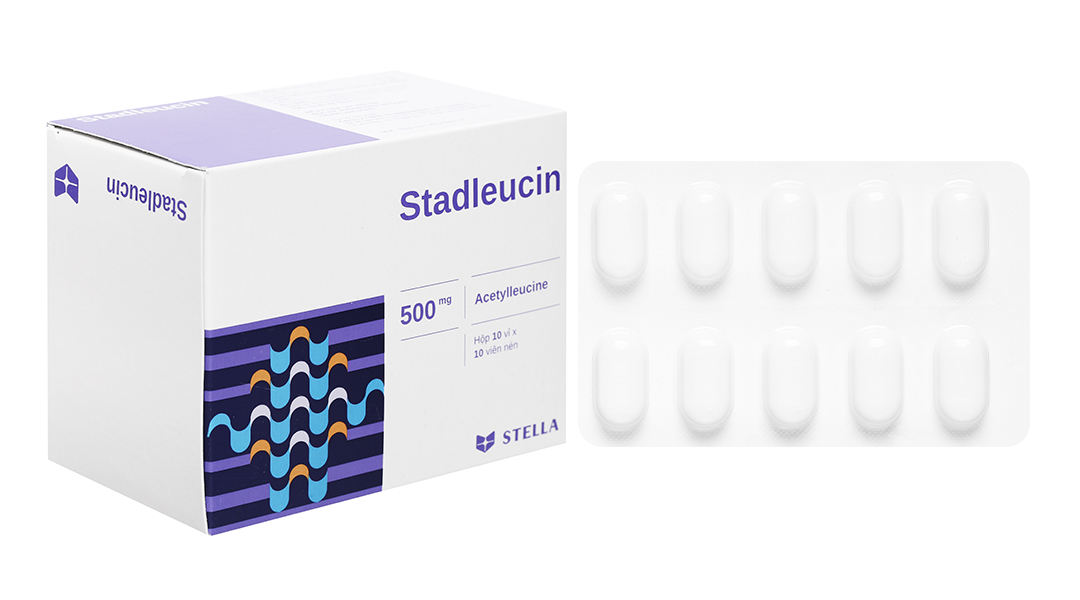 Stadleucin 500mg trị triệu chứng chóng mặt (10 vỉ x 10 viên) - 08/2024 ...