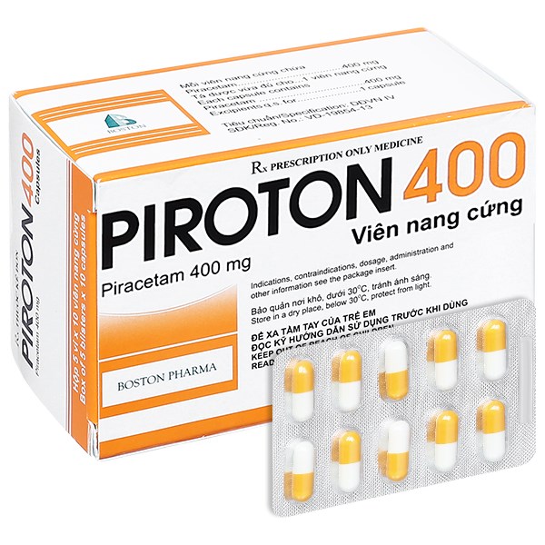 Thuốc Piracetam Egis 1200mg hộp 20 viên-Nhà thuốc An Khang