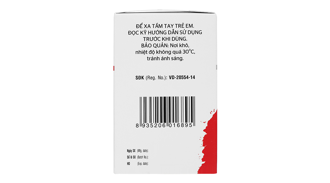 Hagizin 5mg trị các triệu chứng do rối loạn tiền đình (10 vỉ x 10 viên ...