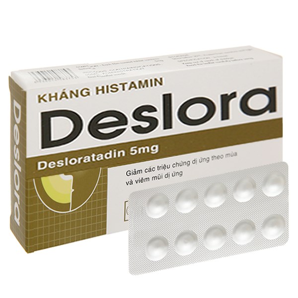 Lorastad D 5mg trị dị ứng, nổi mày đay-Nhà thuốc An Khang
