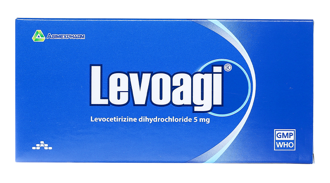 Levoagi 5mg trị viêm mũi dị ứng theo mùa hoặc mạn tính (1 vỉ x 10 viên ...