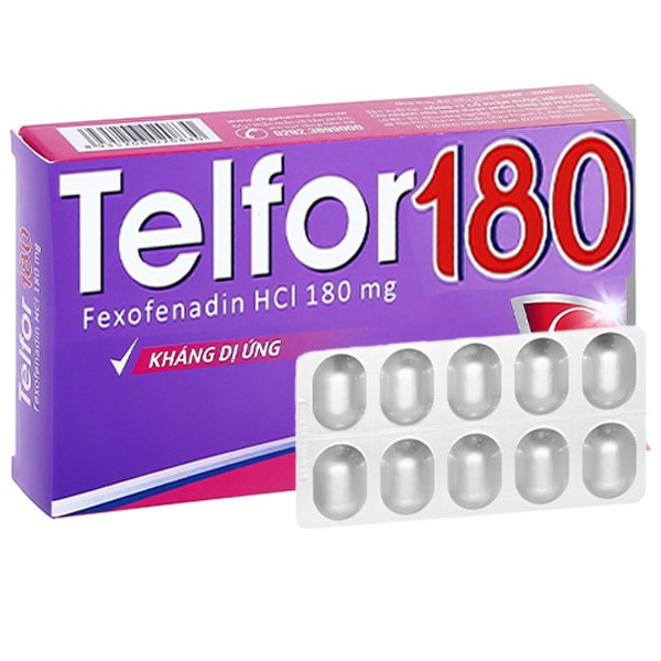 Thuốc Telfor 120mg hộp 20 viên-Nhà thuốc An Khang