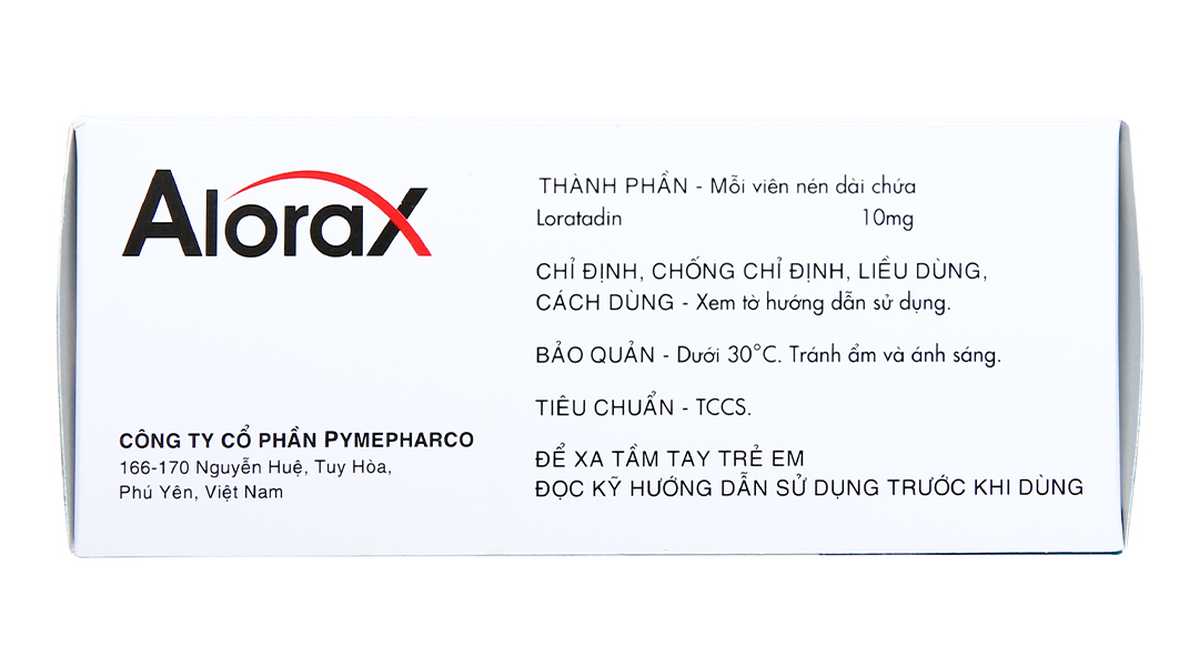Thuốc Alorax 10mg hộp 100 viên-Nhà thuốc An Khang