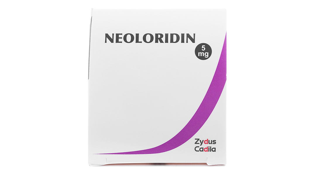 Neoloridin 5mg trị viêm mũi dị ứng, mày đay (10 vỉ x 10 viên) - 08/2024 ...