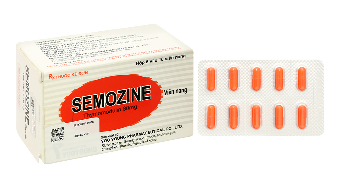 Semozine 80mg giúp tăng cường hệ miễn dịch - Nhà thuốc An Khang
