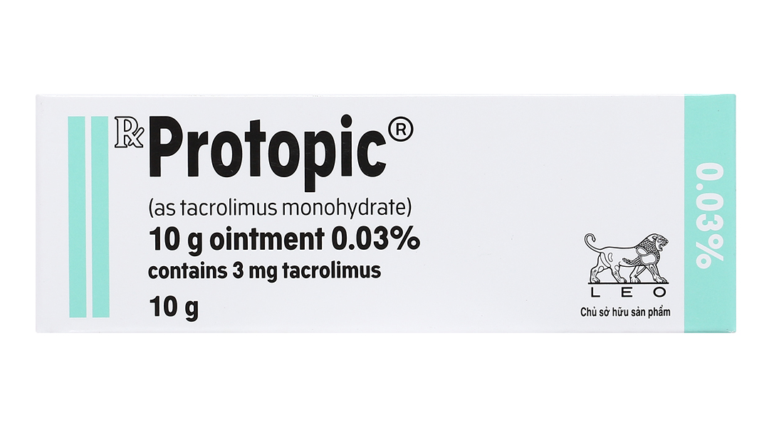 Thuốc mỡ bôi da Protopic 0.03% trị chàm thể tạng tuýp 10g - 07/2024 ...