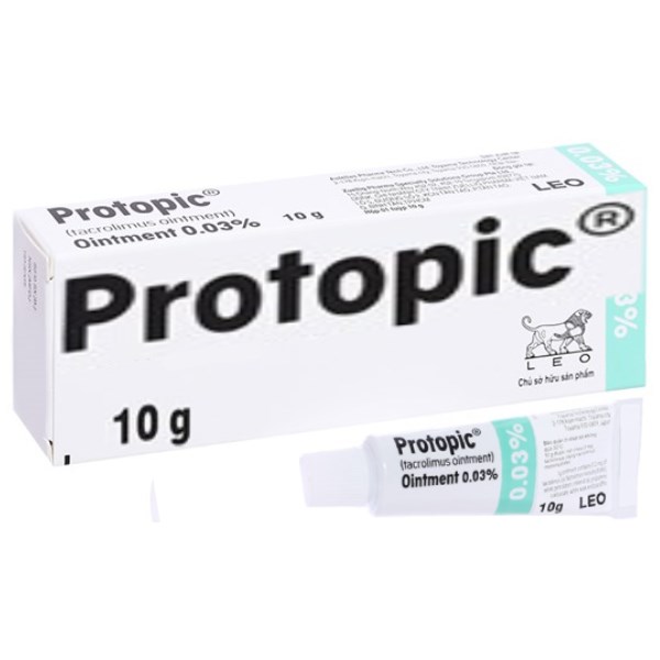 Thuốc mỡ bôi da Protopic 0.03% trị chàm thể tạng tuýp 10g - 02/2025 ...