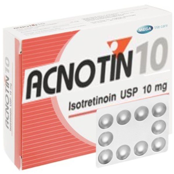 Thuốc trị mụn Acnotin 20 hộp 30 viên-Nhà thuốc An Khang