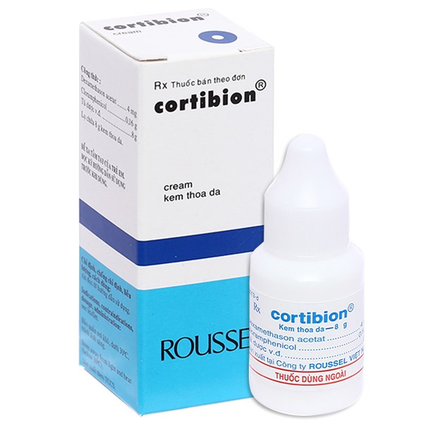 Kem bôi Cortibion trị các bệnh ngoài da đáp ứng với corticoid lọ 8g ...