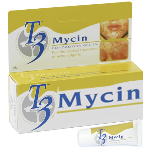 Gel bôi T3 Mycin 1% trị mụn trứng cá tuýp 25g - 02/2025 ...