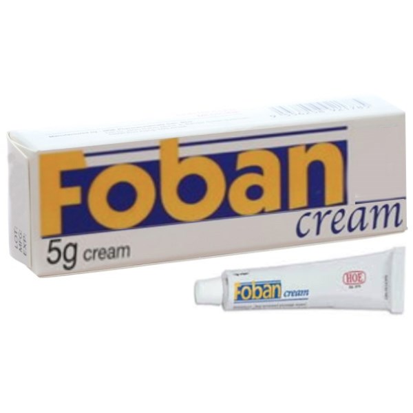 Kem bôi Foban Cream trị nhiễm khuẩn da tuýp 5g - 02/2025 ...