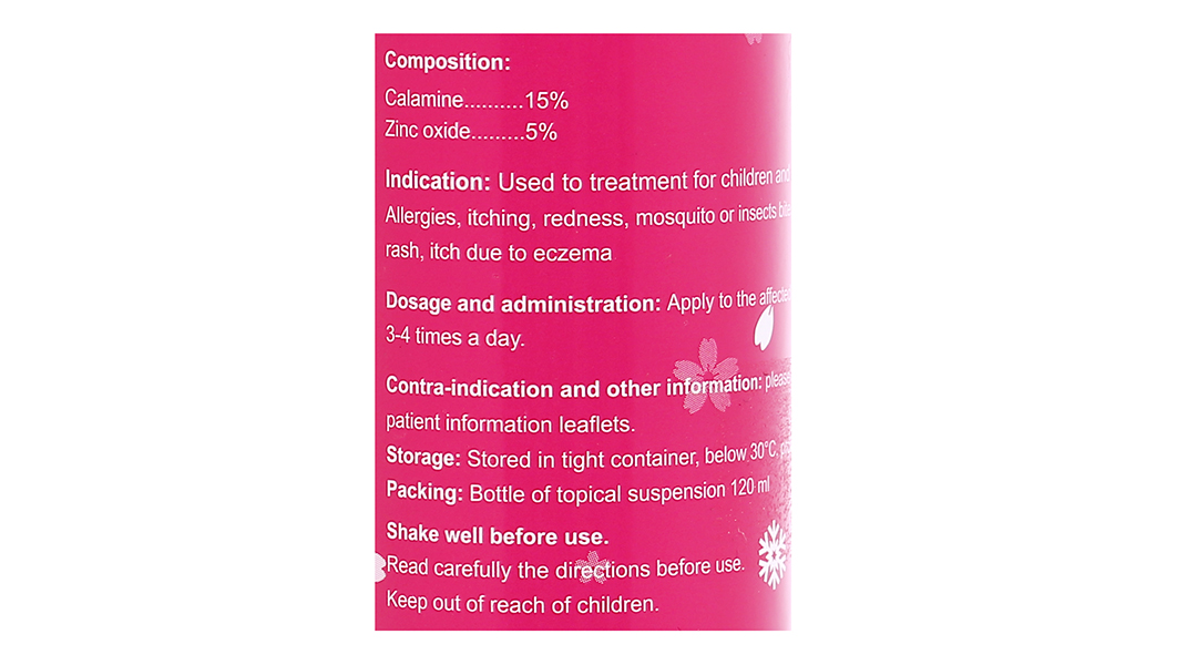 Calamine 120ml-Nhà thuốc An Khang