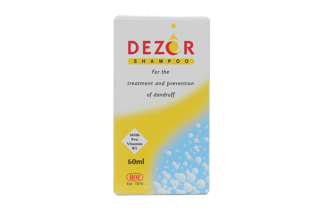 Dầu gội Dezor Shampoo 60ml trị gàu, viêm da tiết bã nhờn - 08/2024 ...