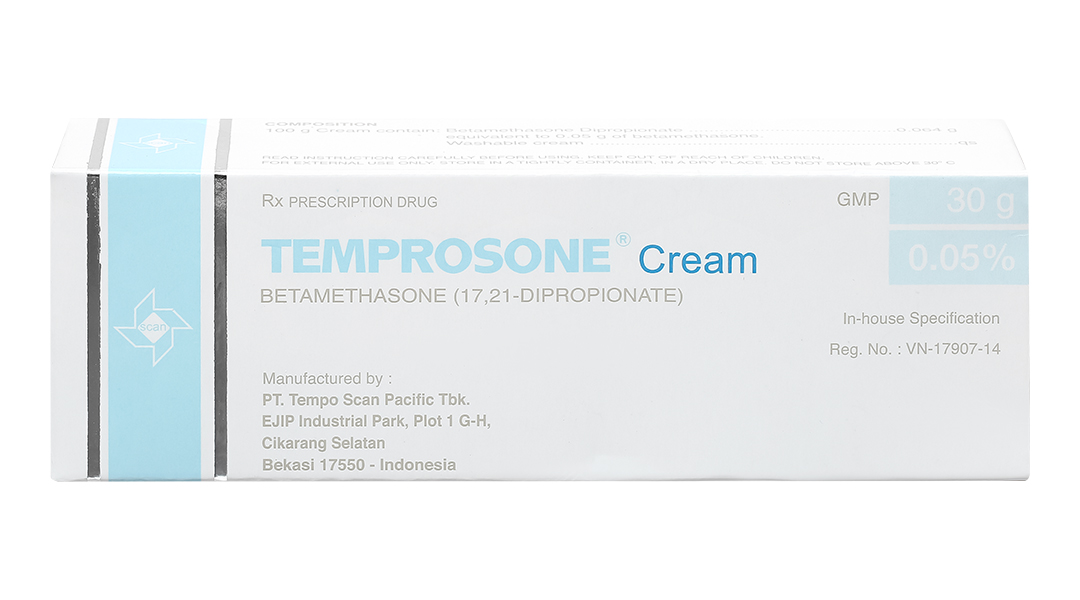 Kem bôi da Temprosone Cream tuýp 30g-Nhà thuốc An Khang