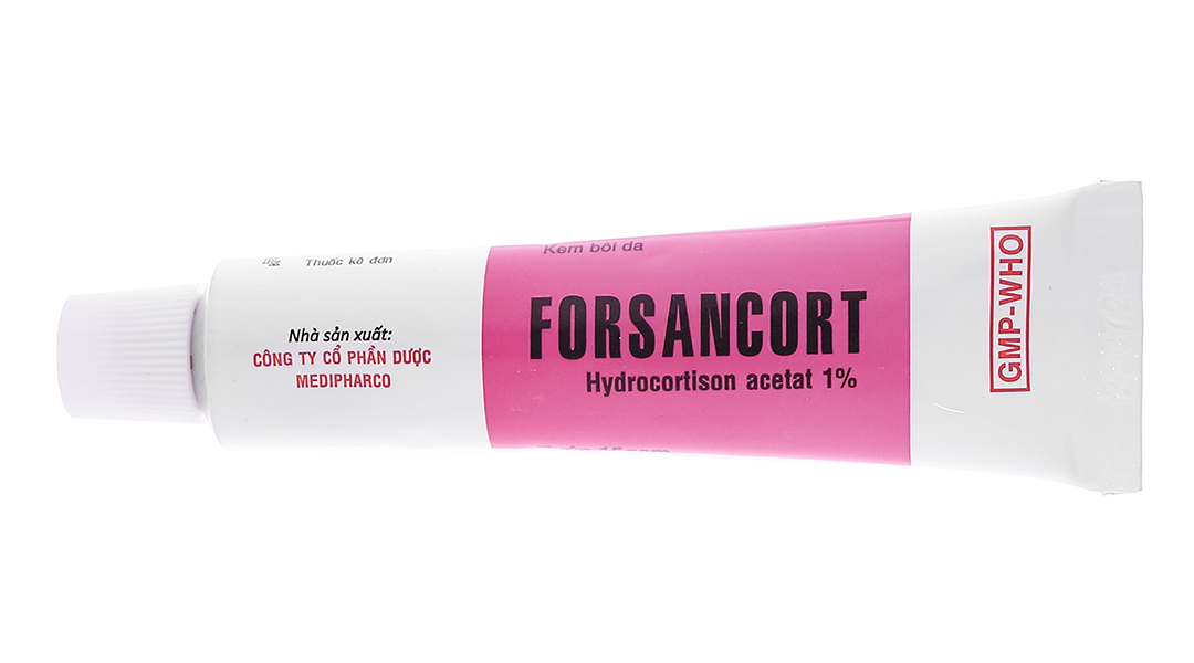 Kem bôi Forsancort trị các bệnh viêm da tiếp xúc tuýp 15g - 08/2024 ...