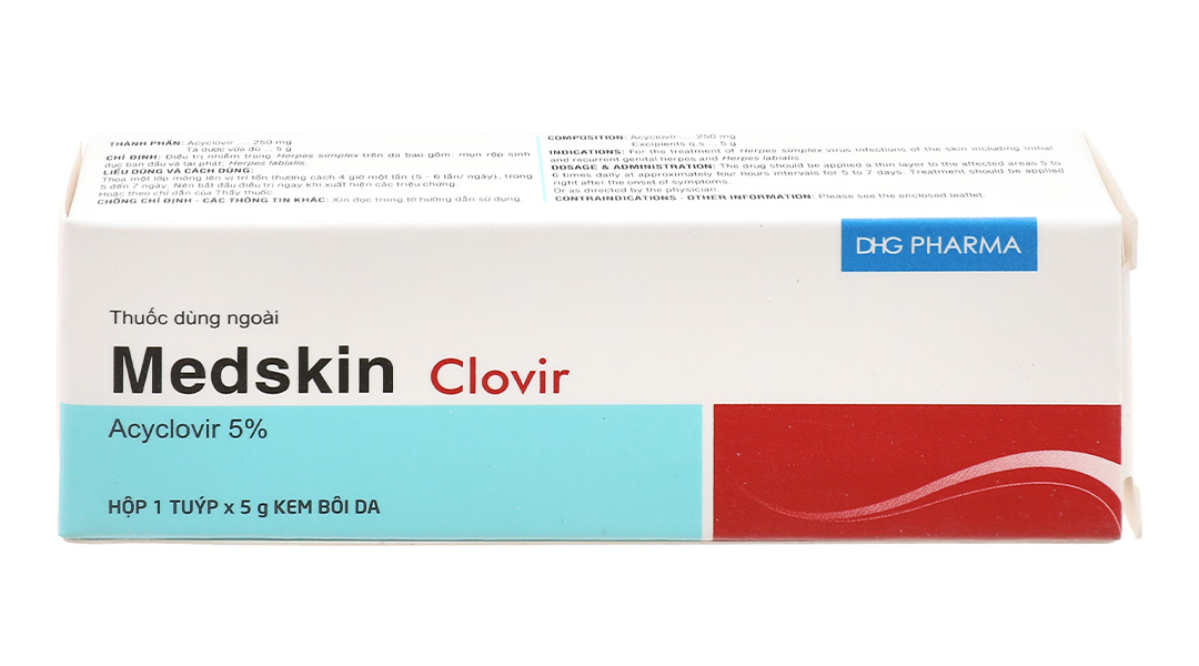 Chi tiết về thuốc acyclovir 5 bôi ngoài da cùng cách sử dụng hiệu quả