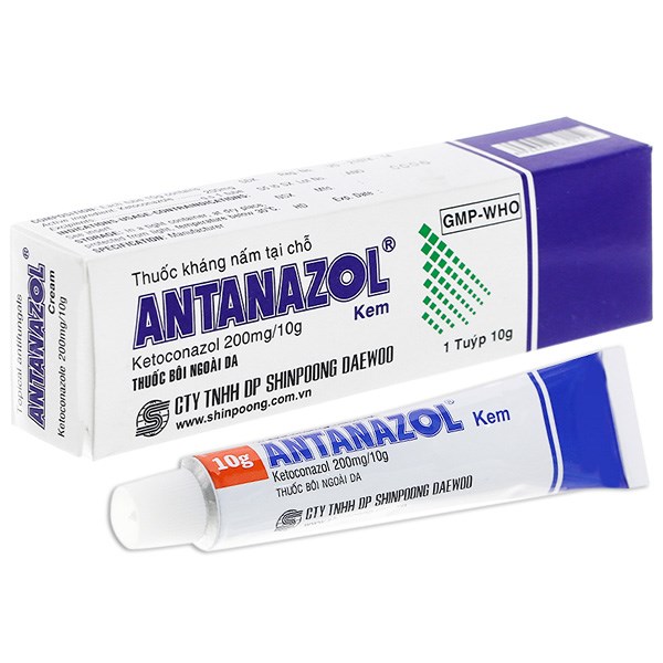Thuốc bôi Antanazol trị nấm, viêm da tuýp 10g - 02/2025 ...