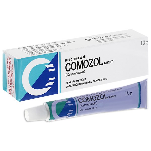 Kem bôi Comozol Cream trị nấm da (1 tuýp x 10g) - 02/2025 ...