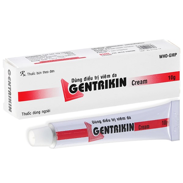 Gentrikin Cream trị nấm da tuýp 10g - 02/2025 | nhathuocankhang.com