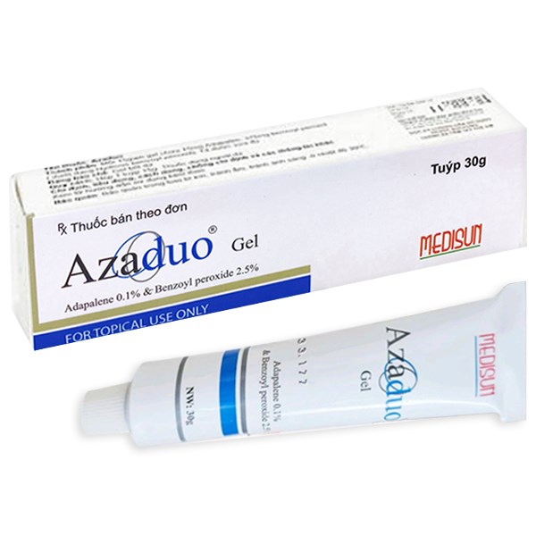 Azaduo Gel trị mụn trứng cá nhẹ đến vừa tuýp 30g - 02/2025 ...