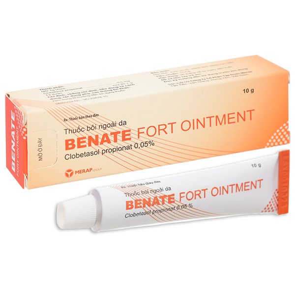 Thuốc bôi Benate Fort Ointment 0,05% giảm viêm và ngứa da - 02/2025 ...