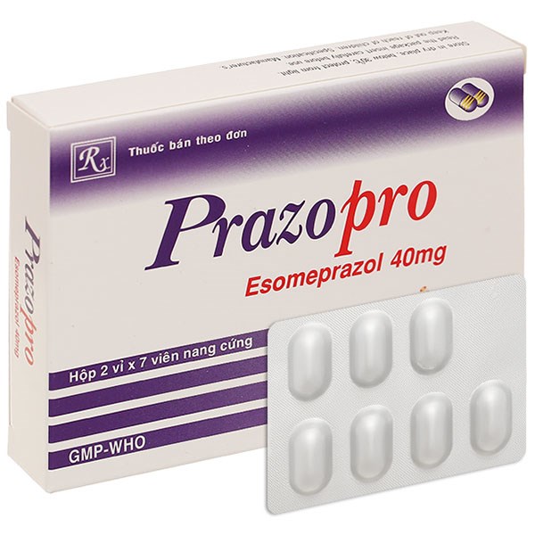 Thuốc Prazopro 20 trị trào ngược và loét dạ dày (2 vỉ x 7 viên) - 11/ ...