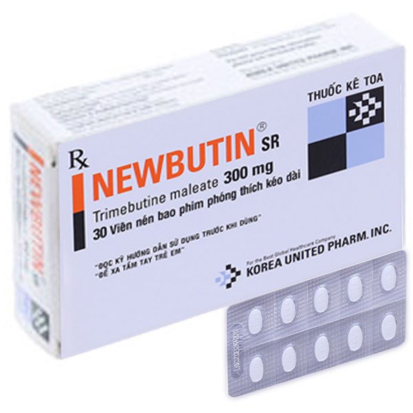 Newbutin SR 300mg trị trào ngược dạ dày, thực quản (3 vỉ x 10 viên ...