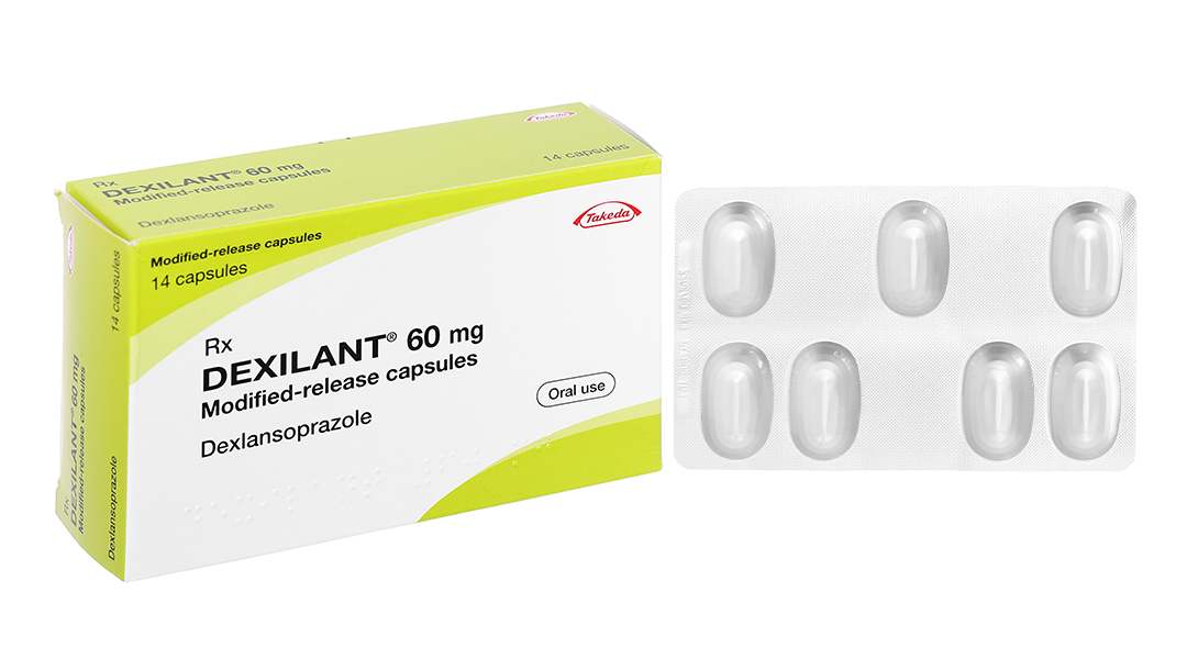 Dexilant 60mg trị trào ngược dạ dày, thực quản (2 vỉ x 7 viên) - 07/ ...