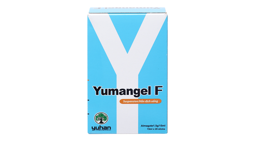 Hỗn dịch uống Yumangel F 1.5g trị trào ngược dạ dày, thực quản (20 gói x 15ml) 03/2023 ...