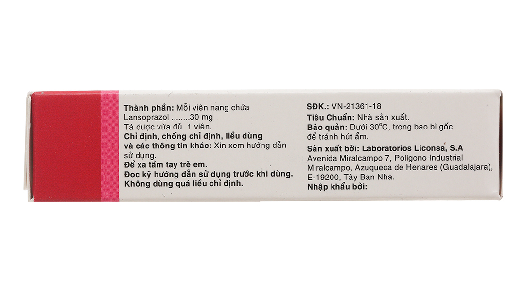 Scolanzo 30mg trị loét dạ dày, tá tràng, trào ngược dạ dày - thực quản ...