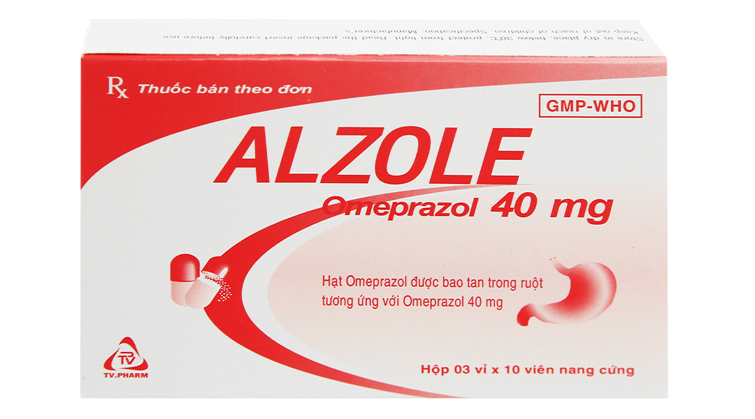 Thuốc Alzole 40mg hộp 30 viên-Nhà thuốc An Khang