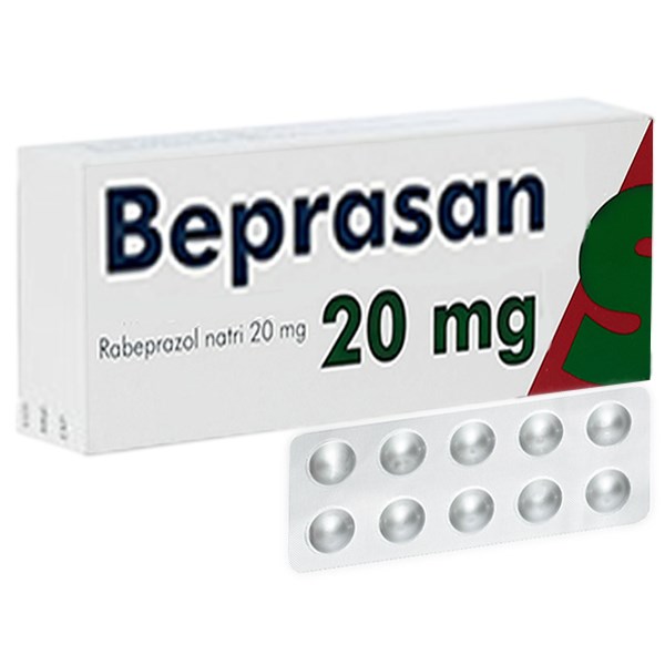 Beprasan 20mg trị loét dạ dày, tá tràng (1 vỉ x 10 viên) - 11/2024 ...