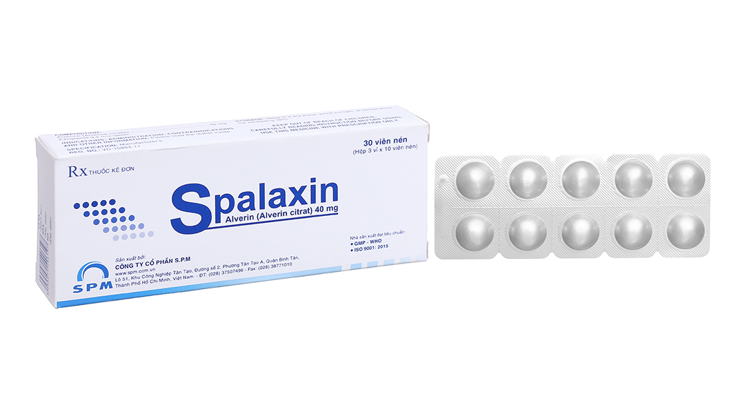 Spalaxin 40mg 30 viên giảm đau cơ trơn - Nhà thuốc An Khang