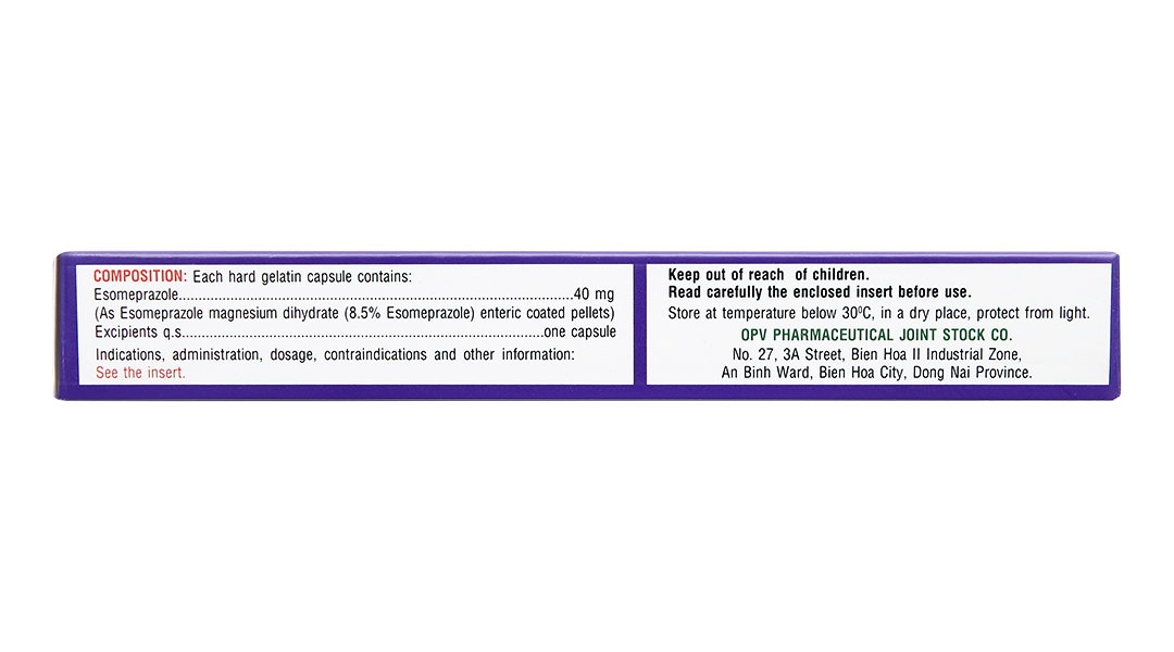 AmePrazol 40 trị viêm xước dạ dày, trào ngược dạ dày thực quản (2 vỉ x ...