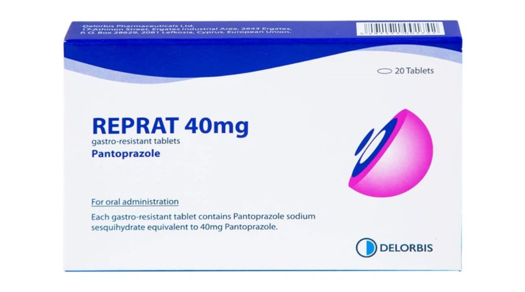 Reprat 40mg trị trào ngược dạ dày - thực quản (2 vỉ x 10 viên) - 08/ ...