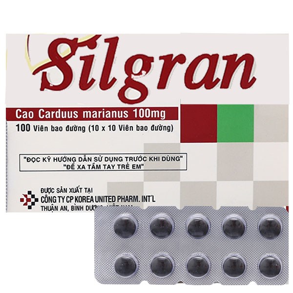 Silgran hỗ trợ trị bệnh lý về gan (10 vỉ x 10 viên) - 11/2024 ...