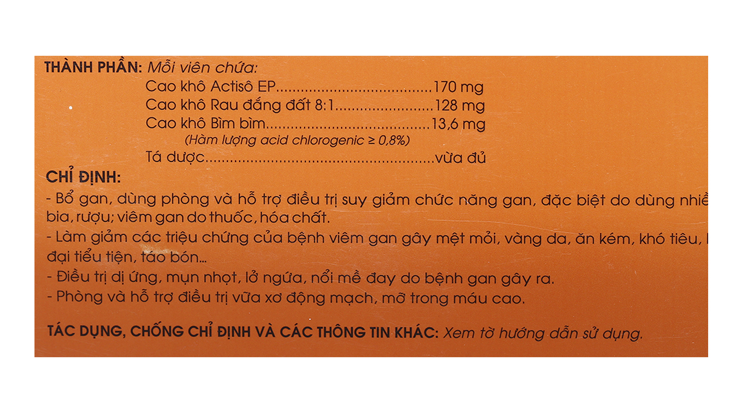 Boganic Forte hỗ trợ trị bệnh lý gan mật, mỡ máu