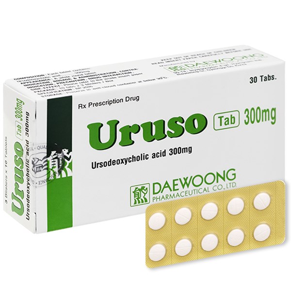 Thuốc Uruso Tab 300mg hỗ trợ điều trị sỏi mật (3 vỉ x 10 viên) - 10/ ...