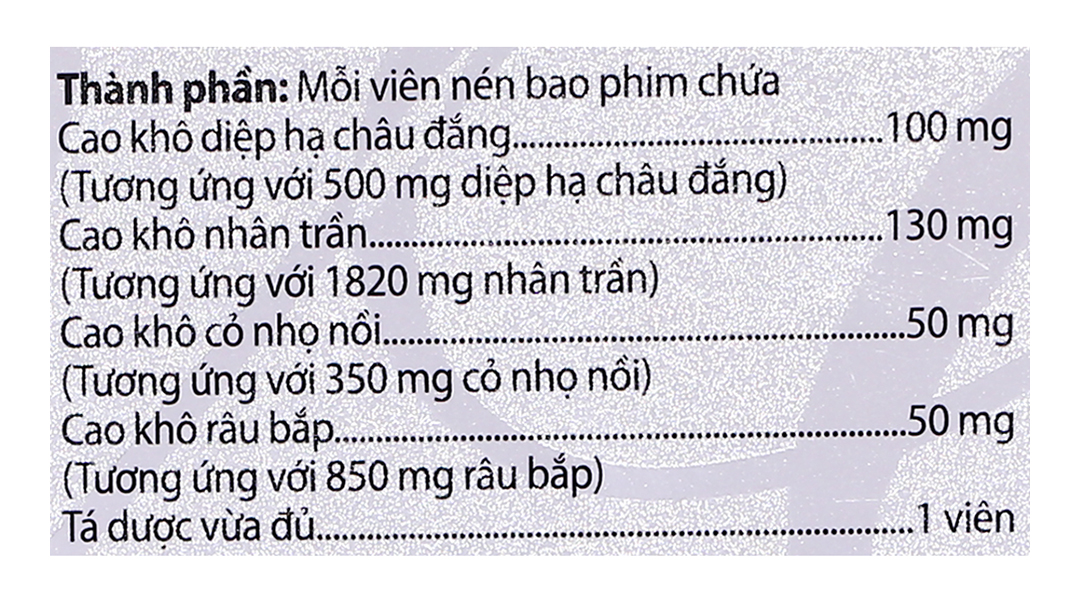 Thuốc Hỗ Trợ điều Trị Viêm Gan Vg 5 Hộp 40 Viên Nhà Thuốc An Khang 5227