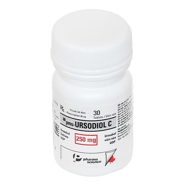 Thuốc Pms-Ursodiol C 250mg trị xơ gan ứ mật, sỏi mật - 02/2025 ...
