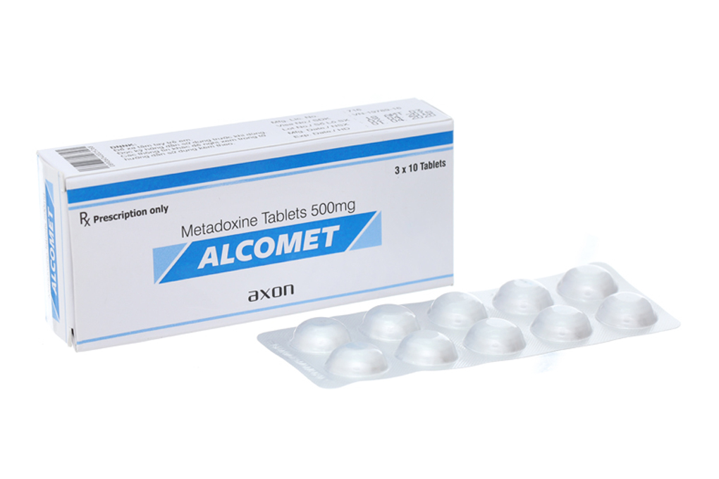 Thuốc Alcomet 500mg giải độc rượu, hỗ trợ trị bệnh lý về gan - 08/2024 ...
