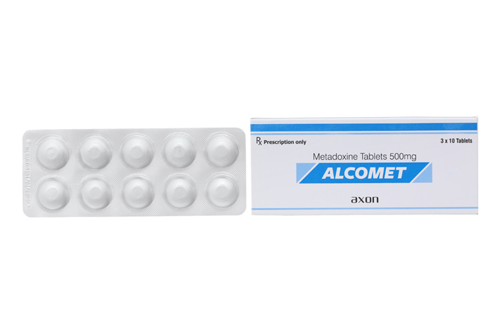Thuốc Alcomet 500mg giải độc rượu, hỗ trợ trị bệnh lý về gan - 08/2024 ...
