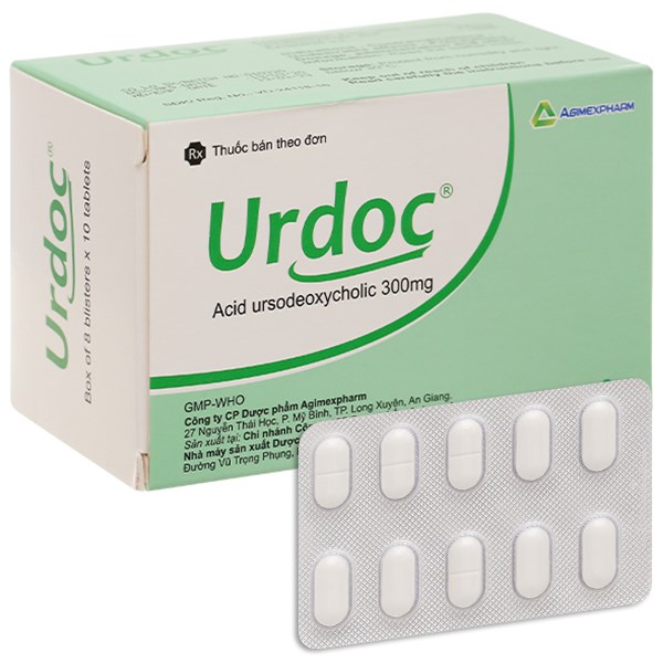 Urdoc 300mg hỗ trợ trị bệnh lý về gan mật (8 vỉ x 10 viên) - 09/2024 ...