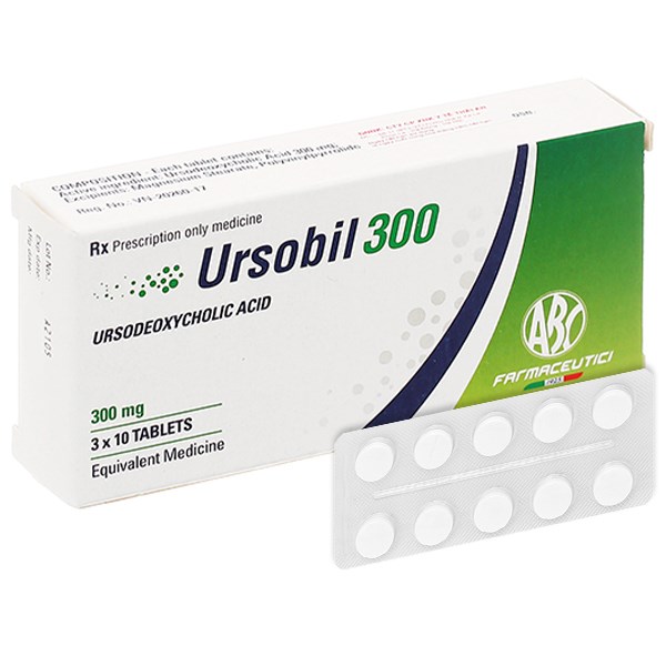 Pms-Ursodiol C 250mg trị xơ gan ứ mật nguyên phát, làm tan sỏi mật chai ...