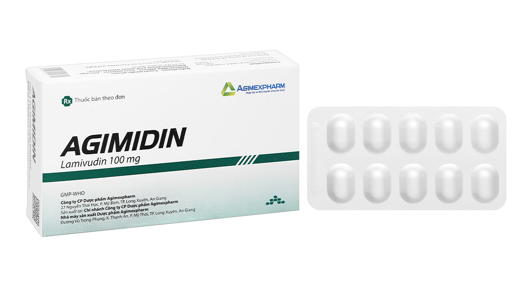 Agimidin 100mg trị viêm gan B mạn tính (3 vỉ x 10 viên) - 08/2024 ...